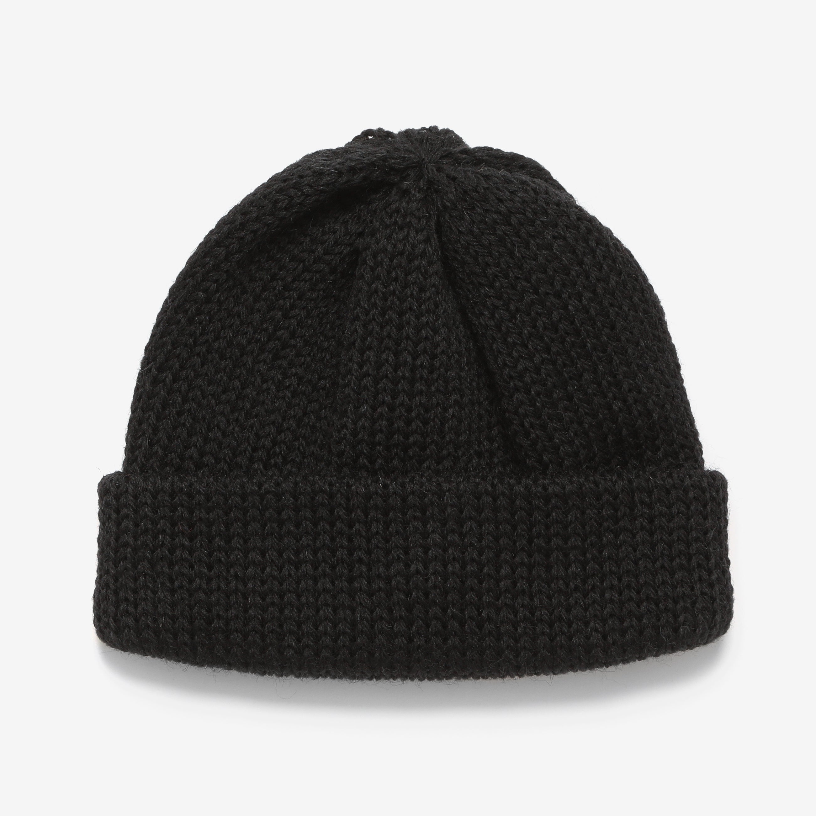 Wool Tubular Short Watchcap - Black – Highland 2000