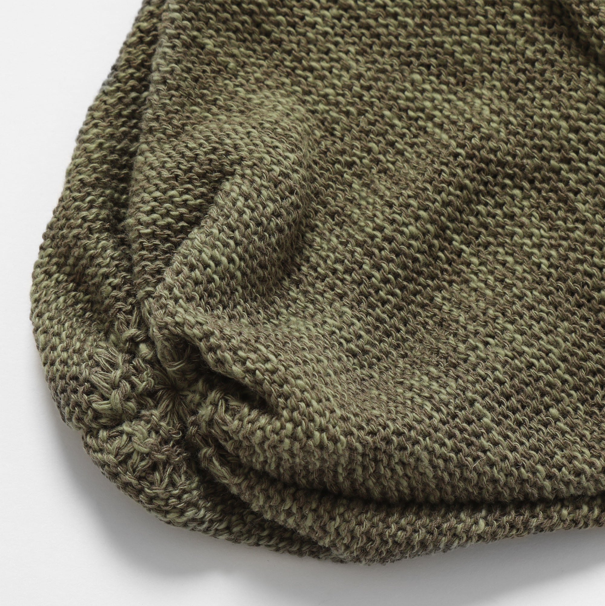 Roll Up Beanie (Linen/Cotton) - Green – Highland 2000