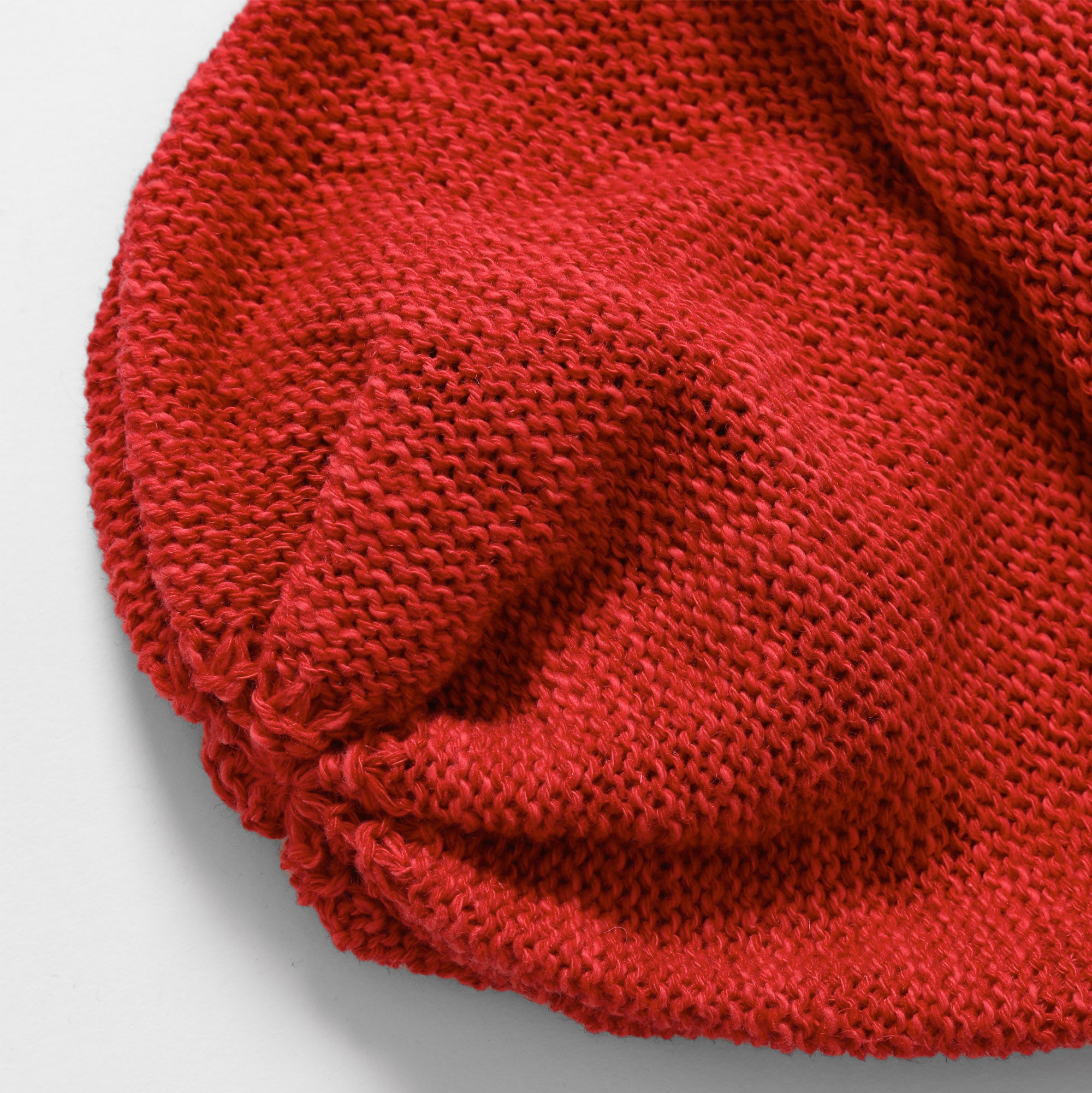 Roll Up Beanie (Linen/Cotton) - Red – Highland 2000