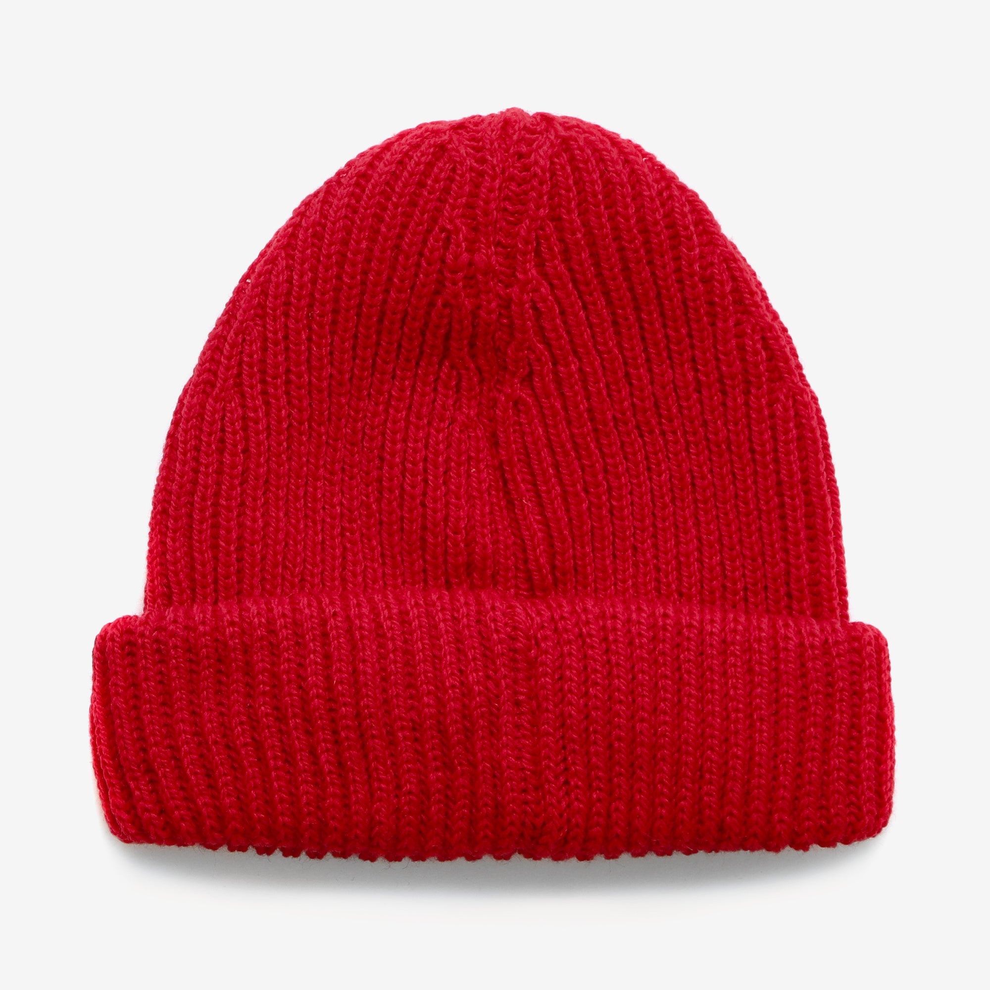 Merino Ribbed Beanie - Cherry – Highland 2000